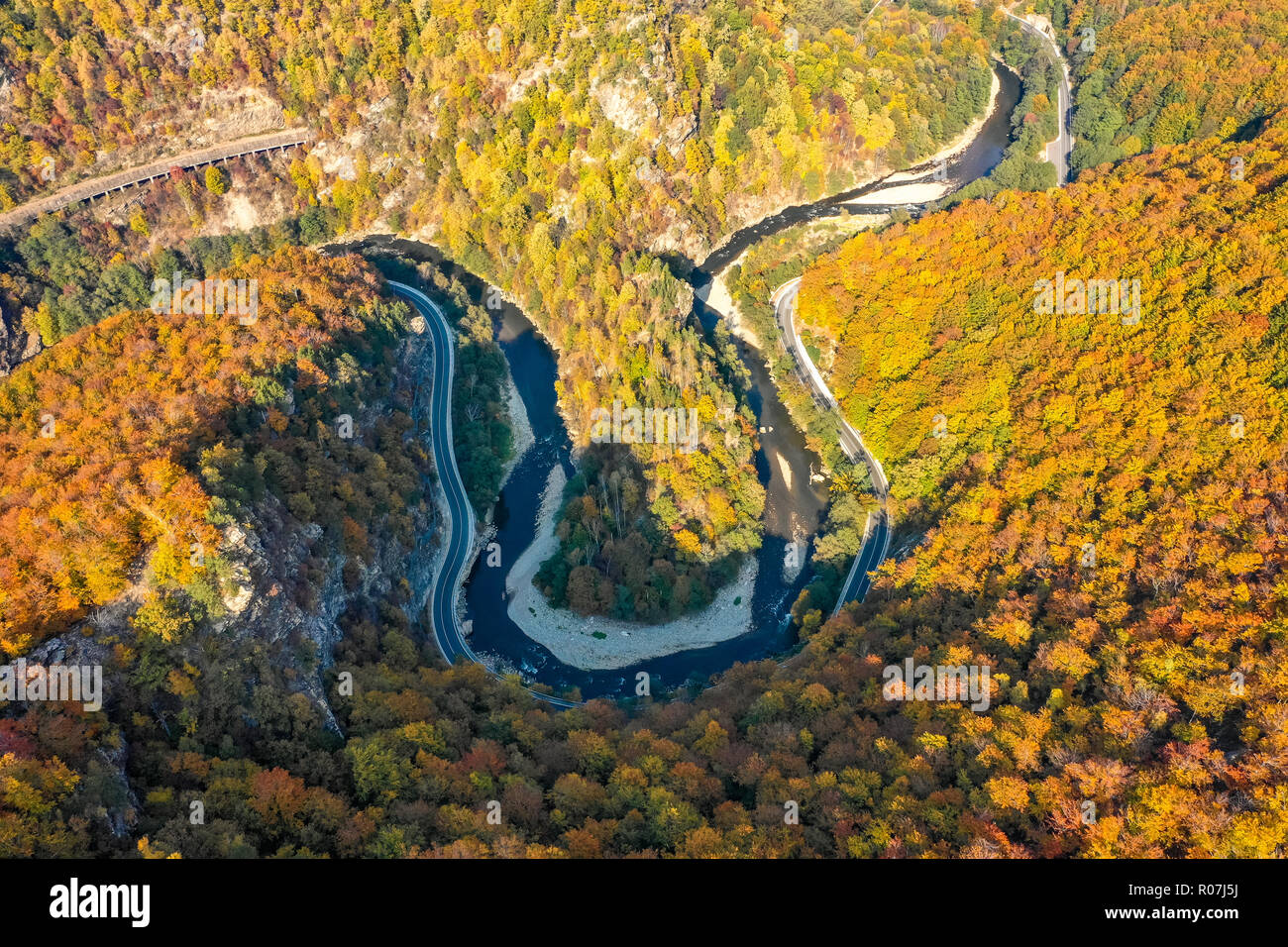 Romania aerial hunedoara hi-res stock photography and images - Alamy