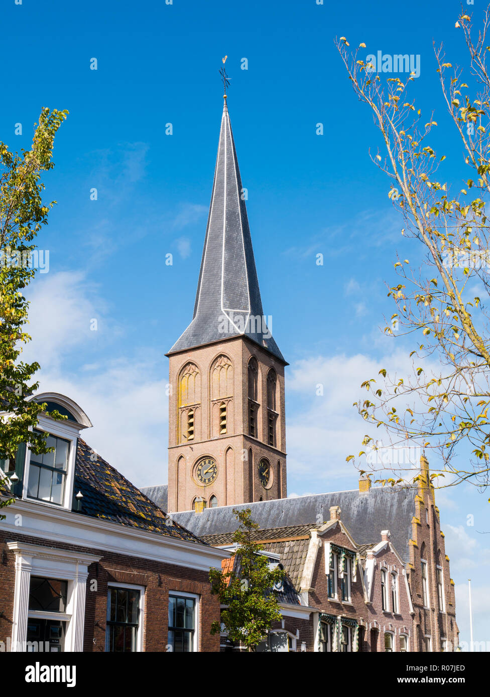 Workum friesland netherlands historic town hi-res stock photography and ...