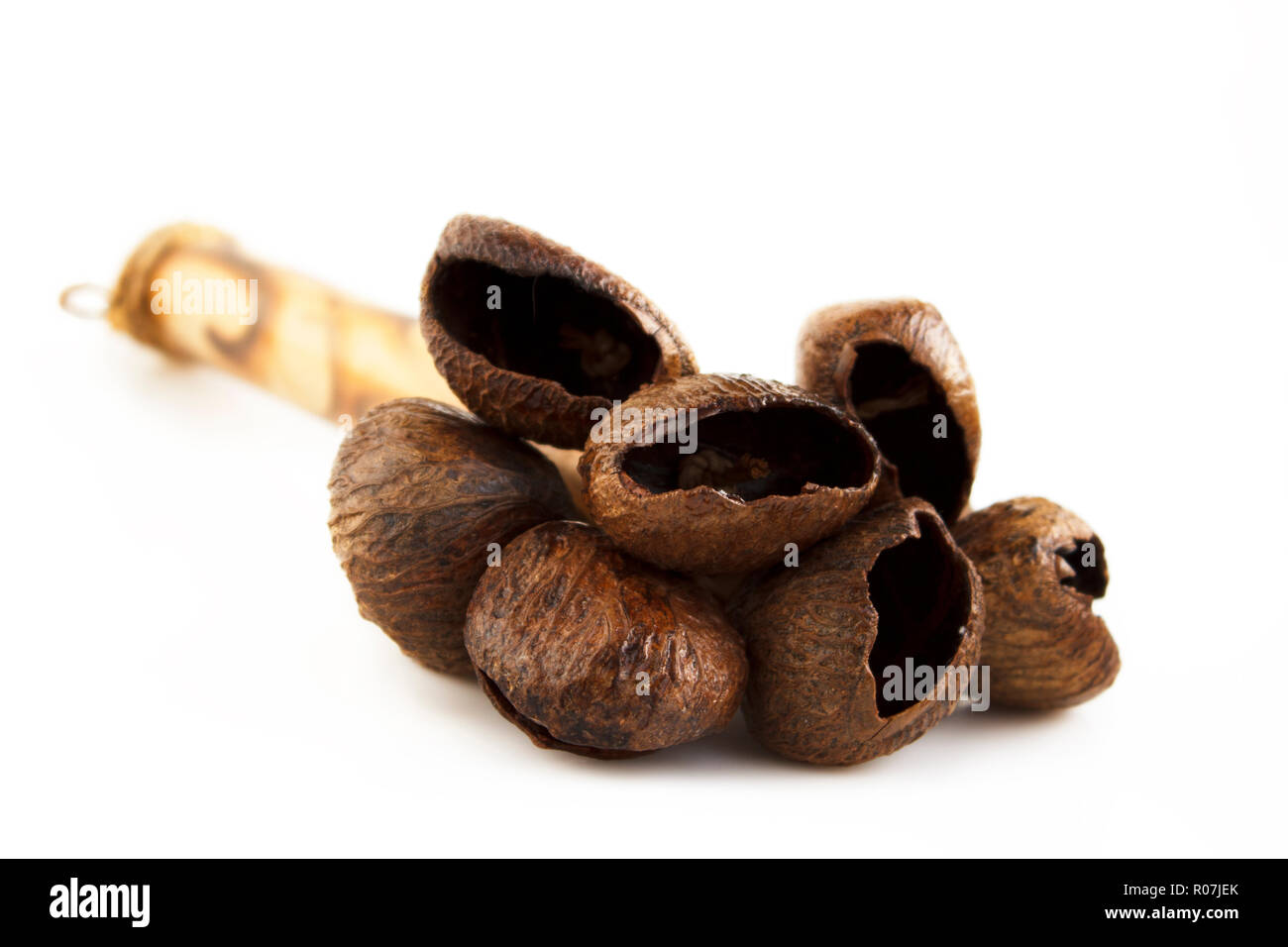 Bamboo musical instrument Cut Out Stock Images & Pictures - Alamy