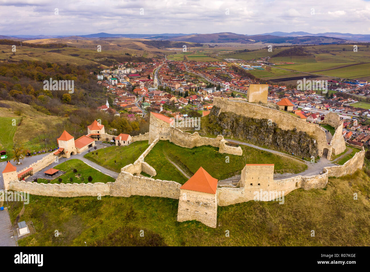 Rupea citadel near Brasov, Romania Stock Photo - Alamy
