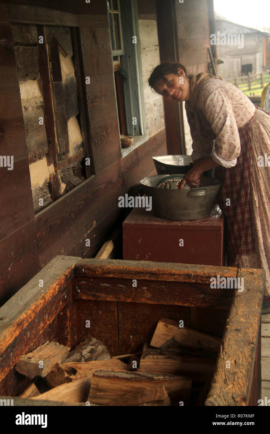 19th century hand washing hi-res stock photography and images - Alamy