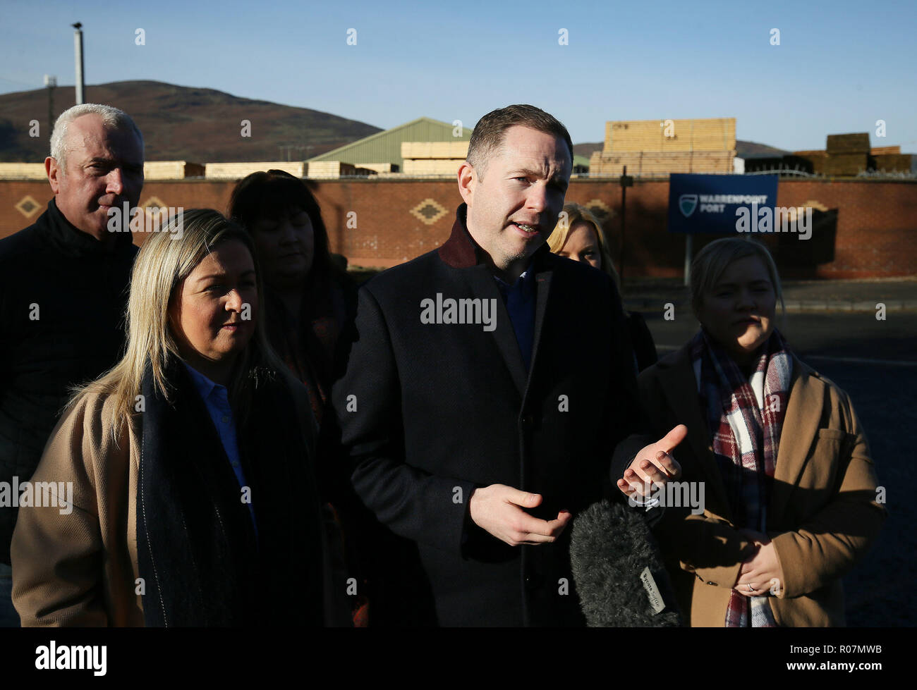Sinn feins chris hazzard hi-res stock photography and images - Alamy