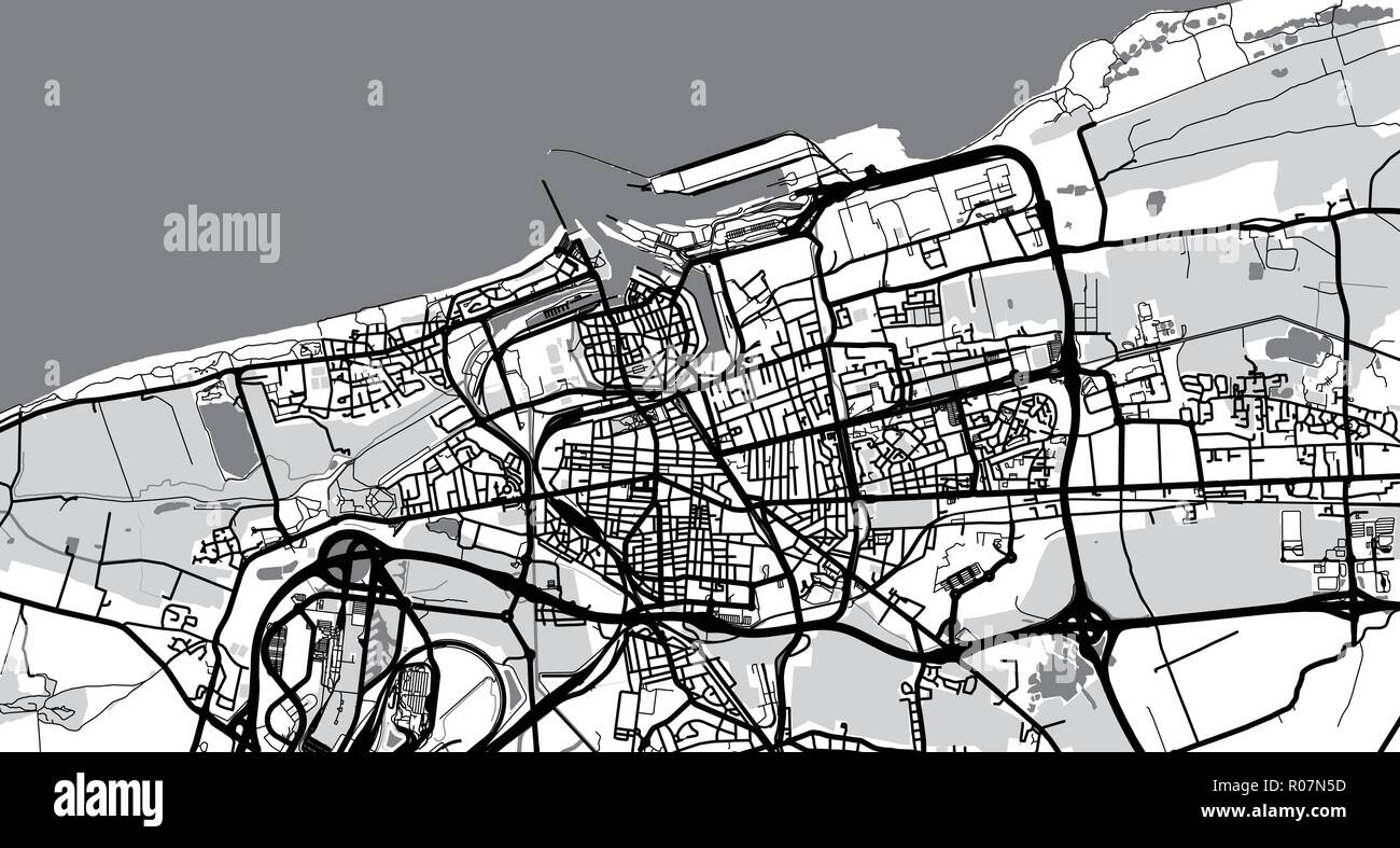 Calais map Stock Vector Images - Alamy