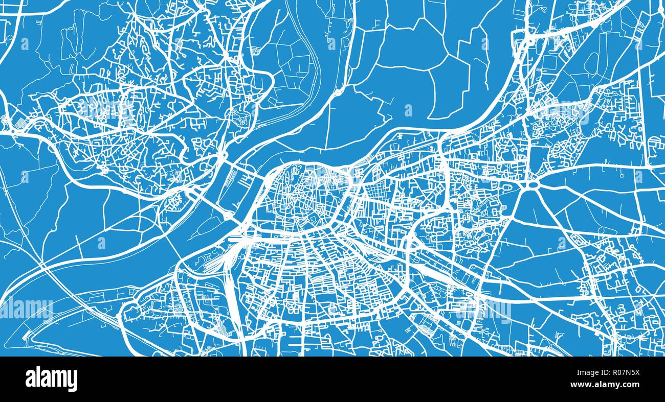 Urban vector city map of Avignon, France Stock Vector Image & Art - Alamy