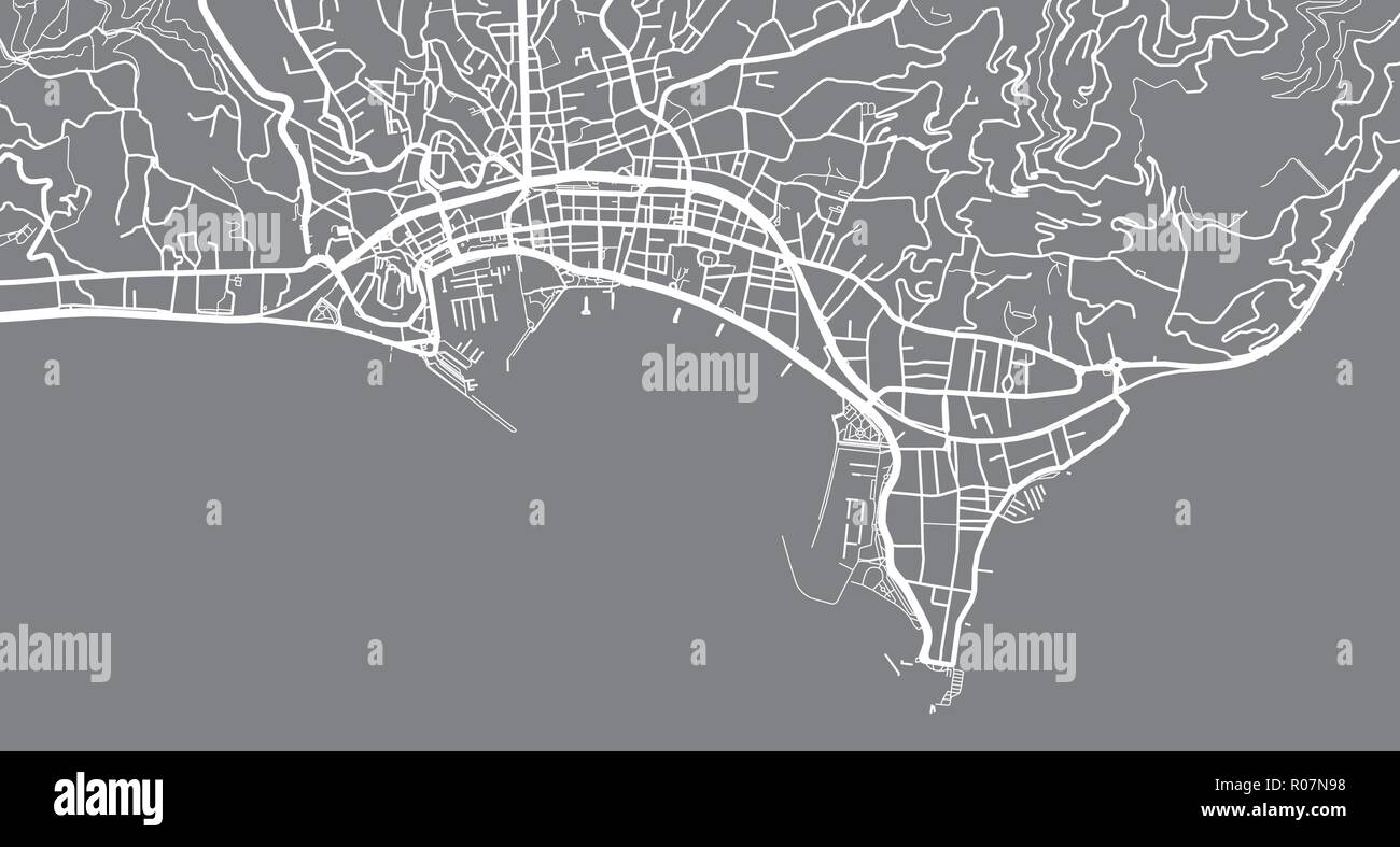 Urban vector city map of Cannes, France Stock Vector Image & Art - Alamy