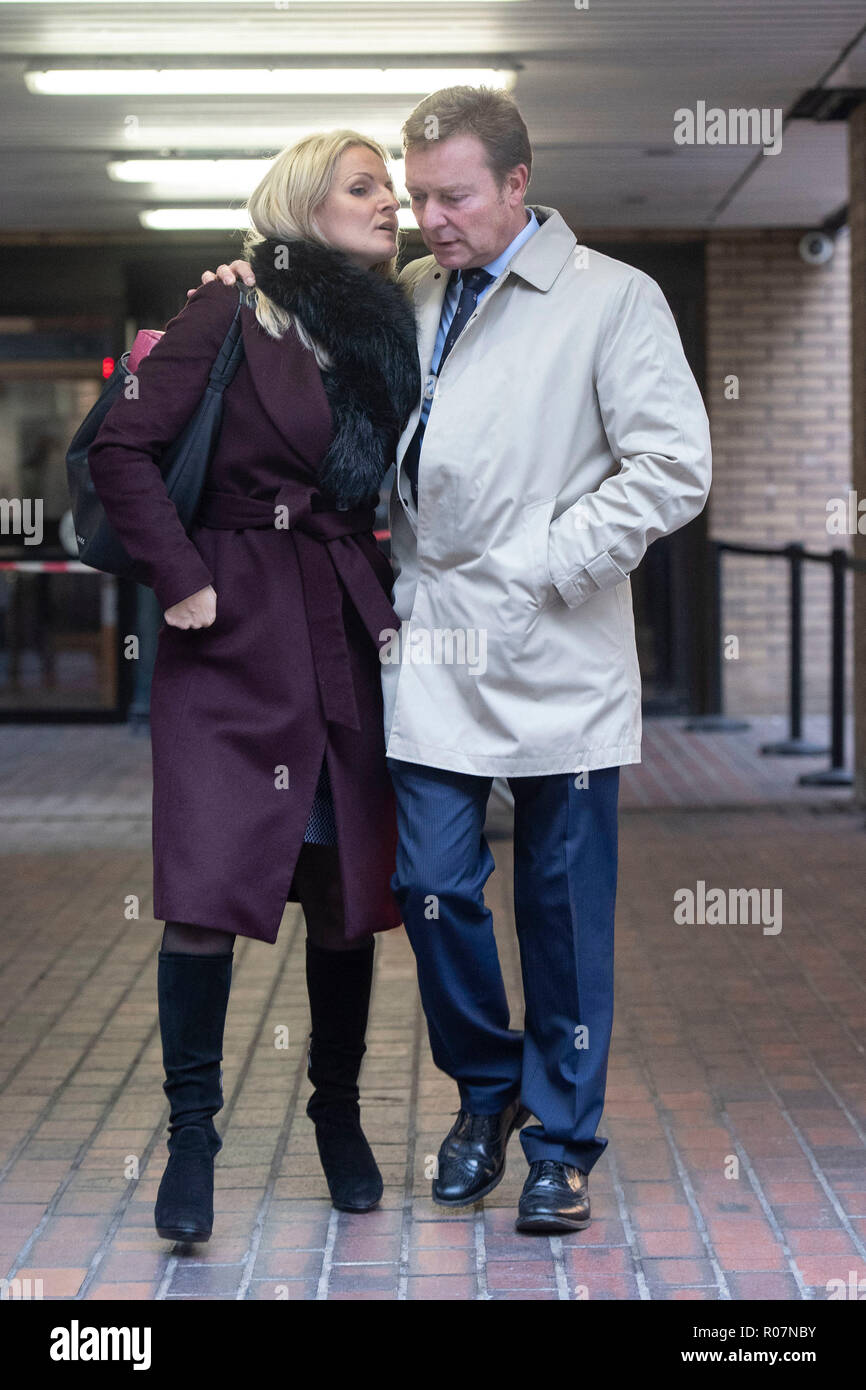 With his wife kati mackinlay hi-res stock photography and images - Alamy