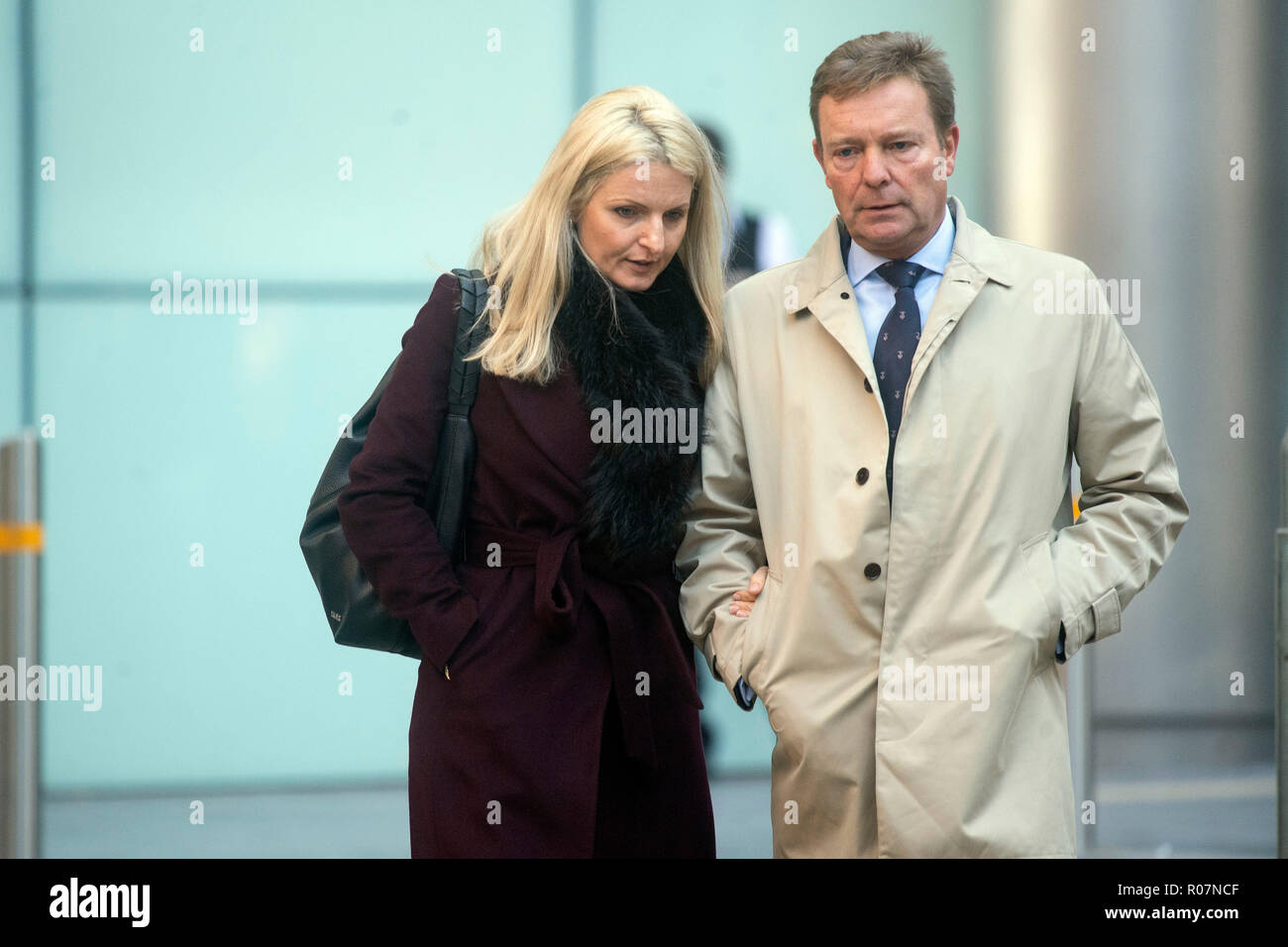 With his wife kati mackinlay hi-res stock photography and images - Alamy
