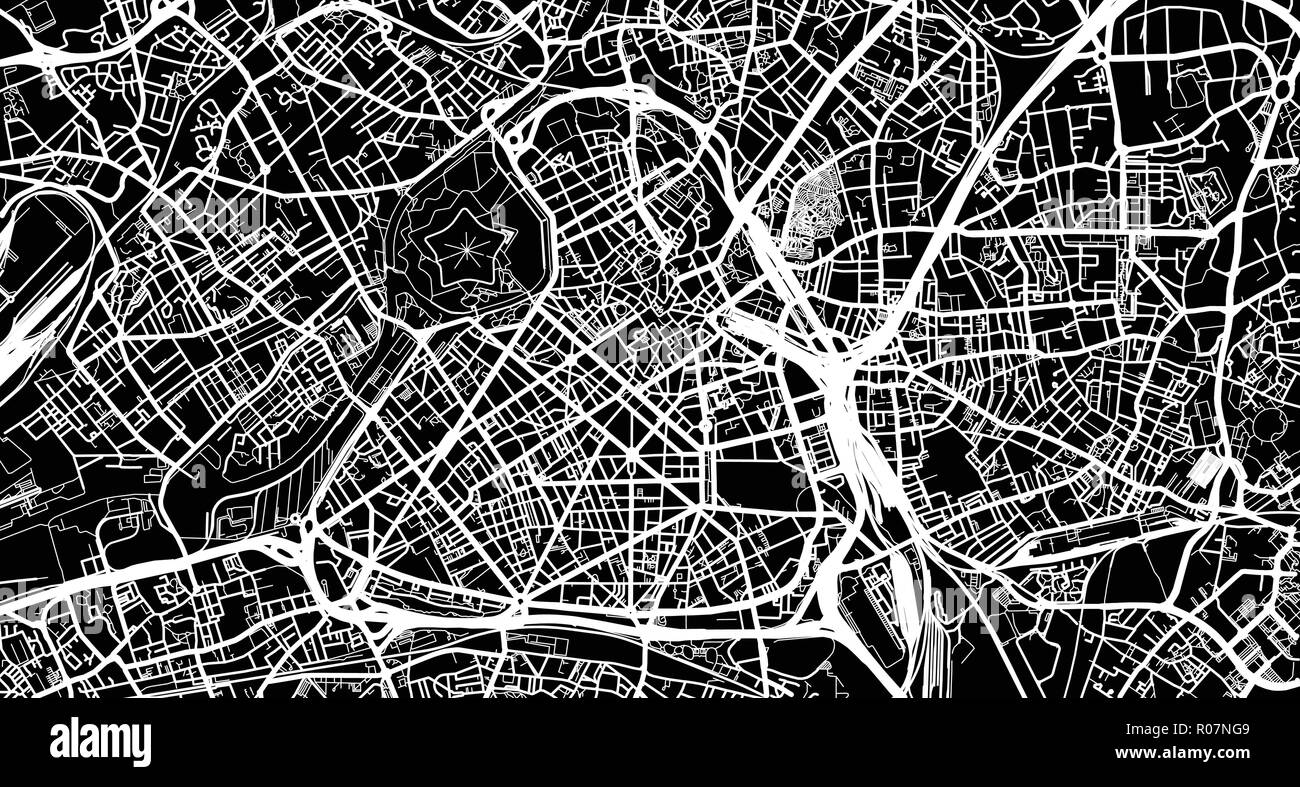 Map of lille france hi-res stock photography and images - Alamy