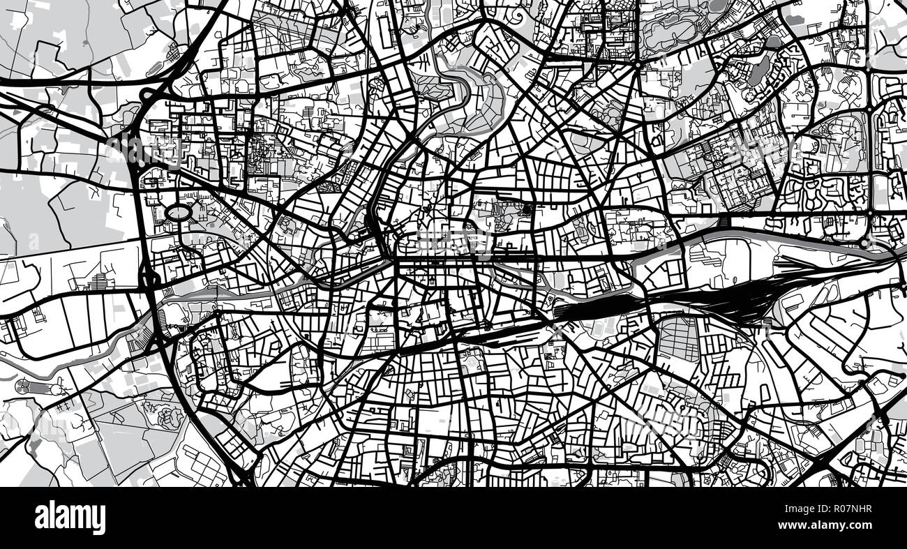 Urban vector city map of Rennes, France Stock Vector Image & Art - Alamy