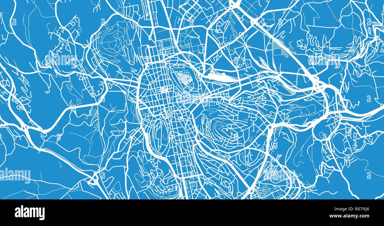 Map of st etienne hi-res stock photography and images - Alamy