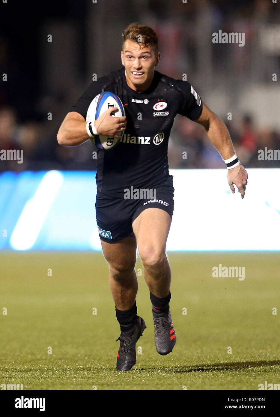 Saracens Alex Lewington Stock Photo - Alamy