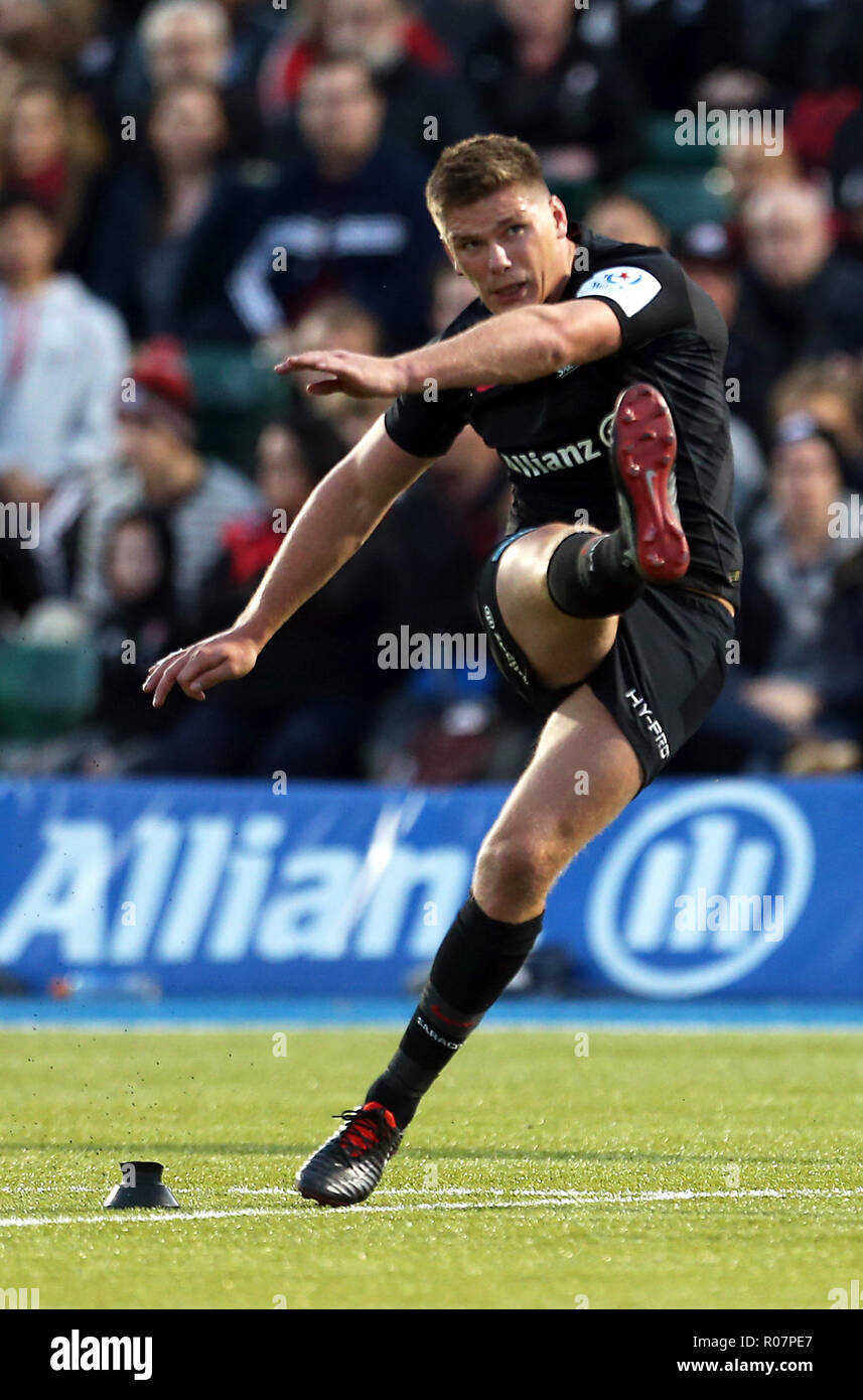 Saracens Owen Farrell Stock Photo - Alamy
