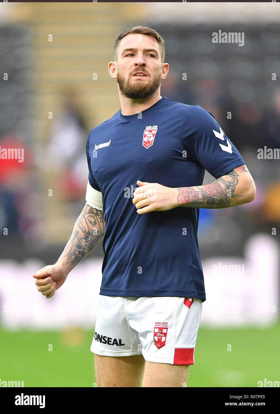 England's Daryl Clark during the International Friendly at The KCOM ...