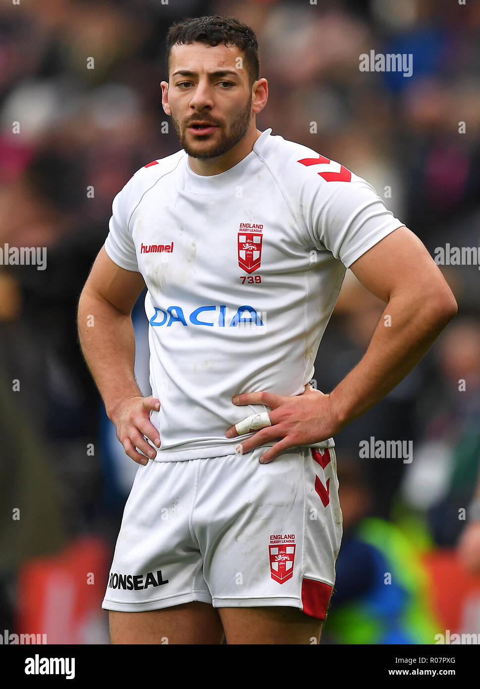 England's Jake Connor during the International Friendly at The KCOM ...