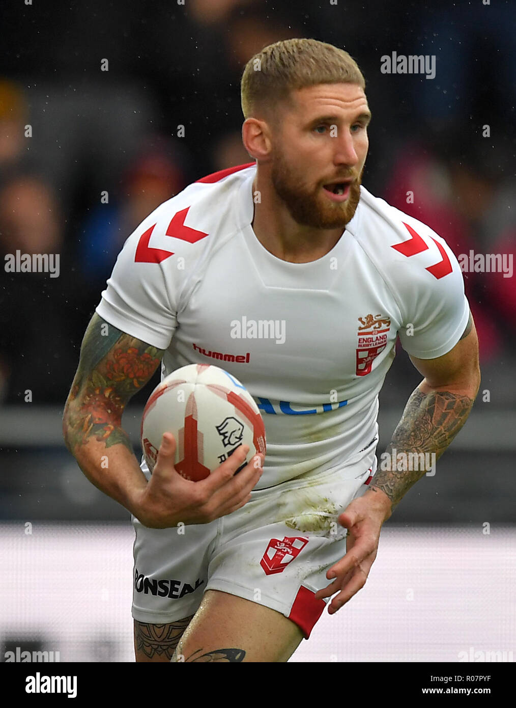 England's Sam Tomkins during the International Friendly at The KCOM ...