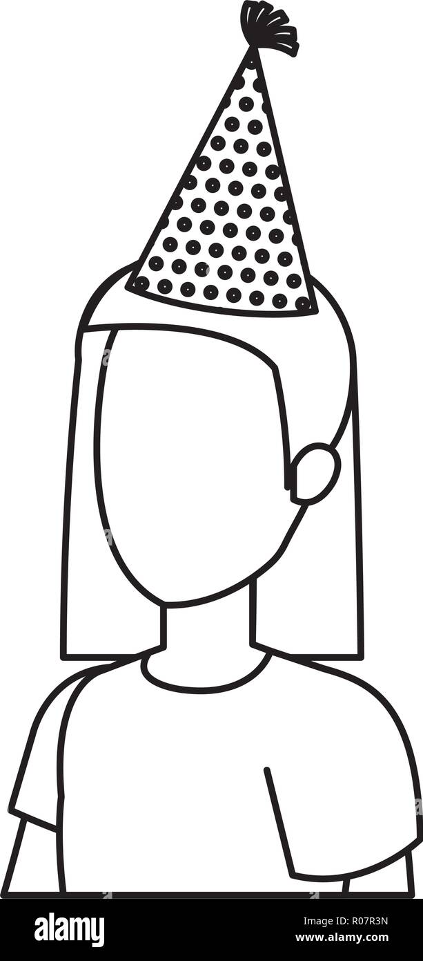 Happy beautiful woman hairstyle Black and White Stock Photos & Images ...