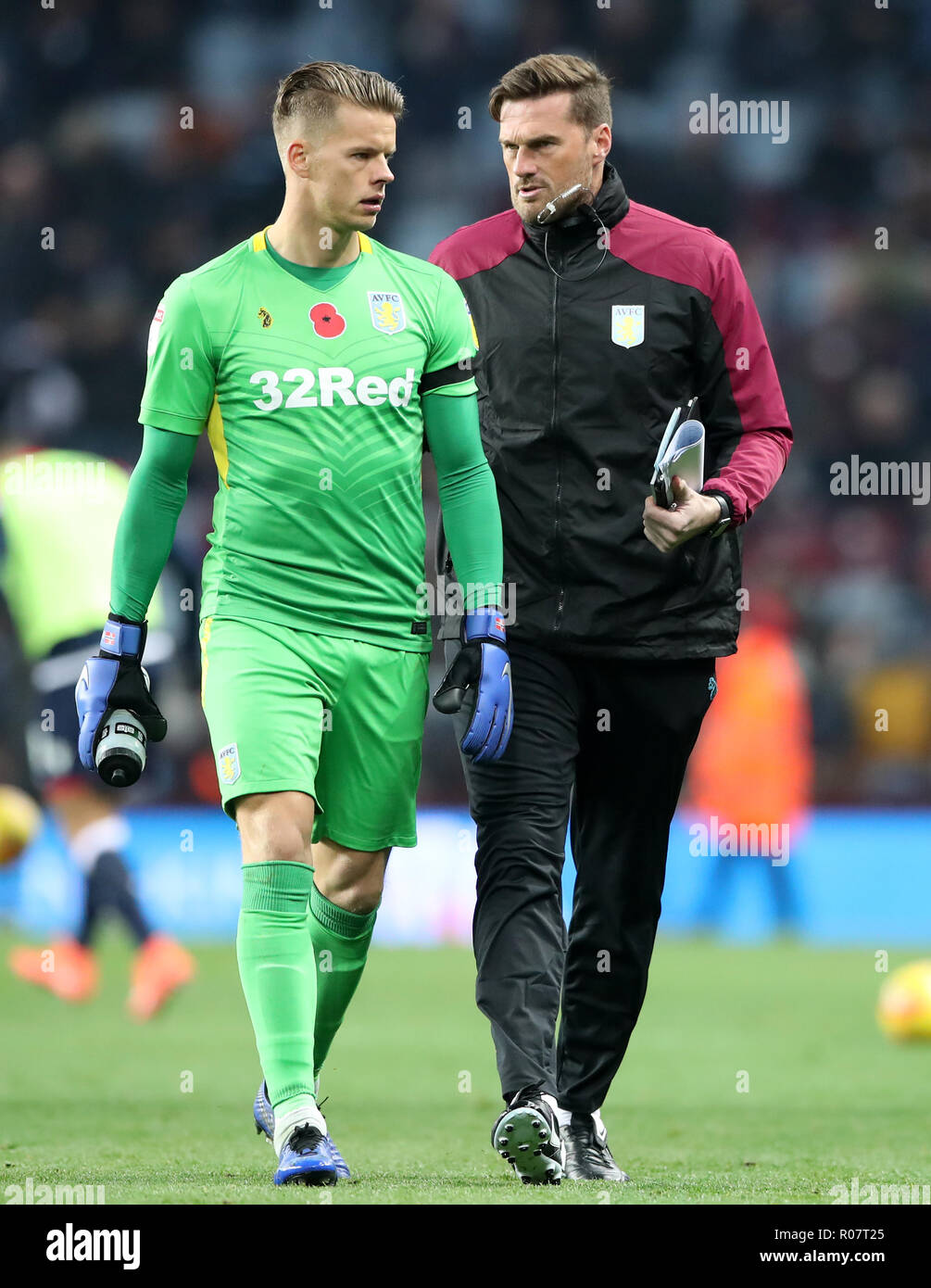 Aston villa goalkeeping coach neil cutler hi-res stock photography and ...