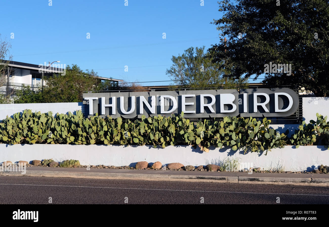 Thunderbird hotel marfa hi-res stock photography and images - Alamy