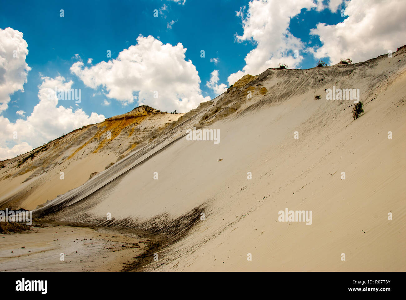 Gold mine dumps in South Africa Stock Photo - Alamy