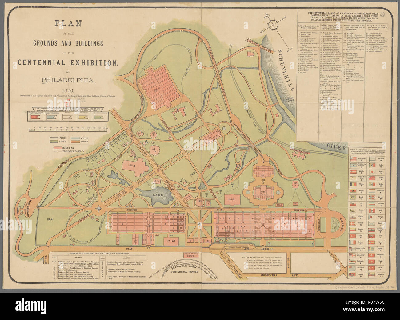 vintage landscape map Stock Photo - Alamy