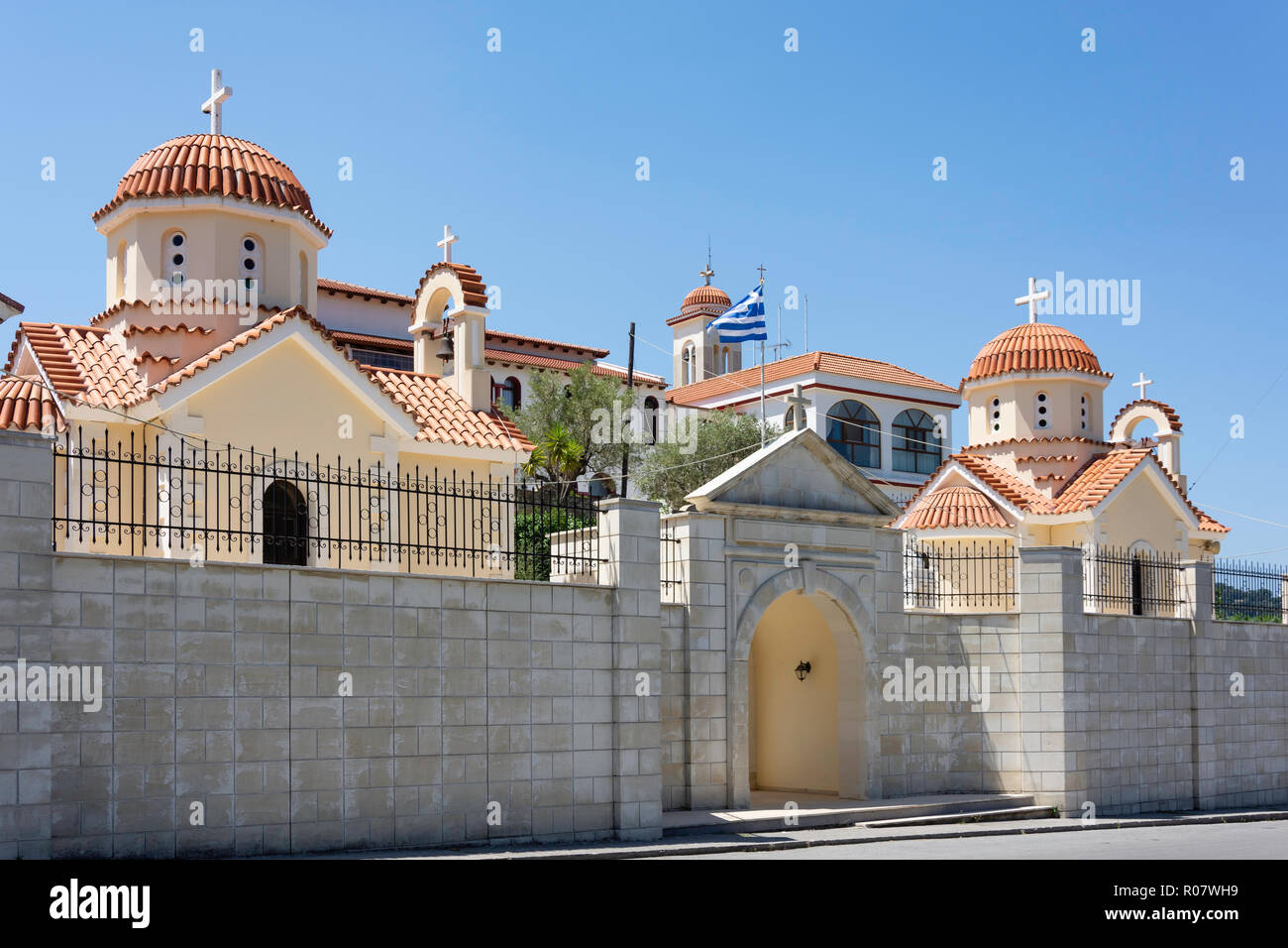 Spili Monastery, Spili, Rethymno Region, Crete (Kriti), Greece Stock ...