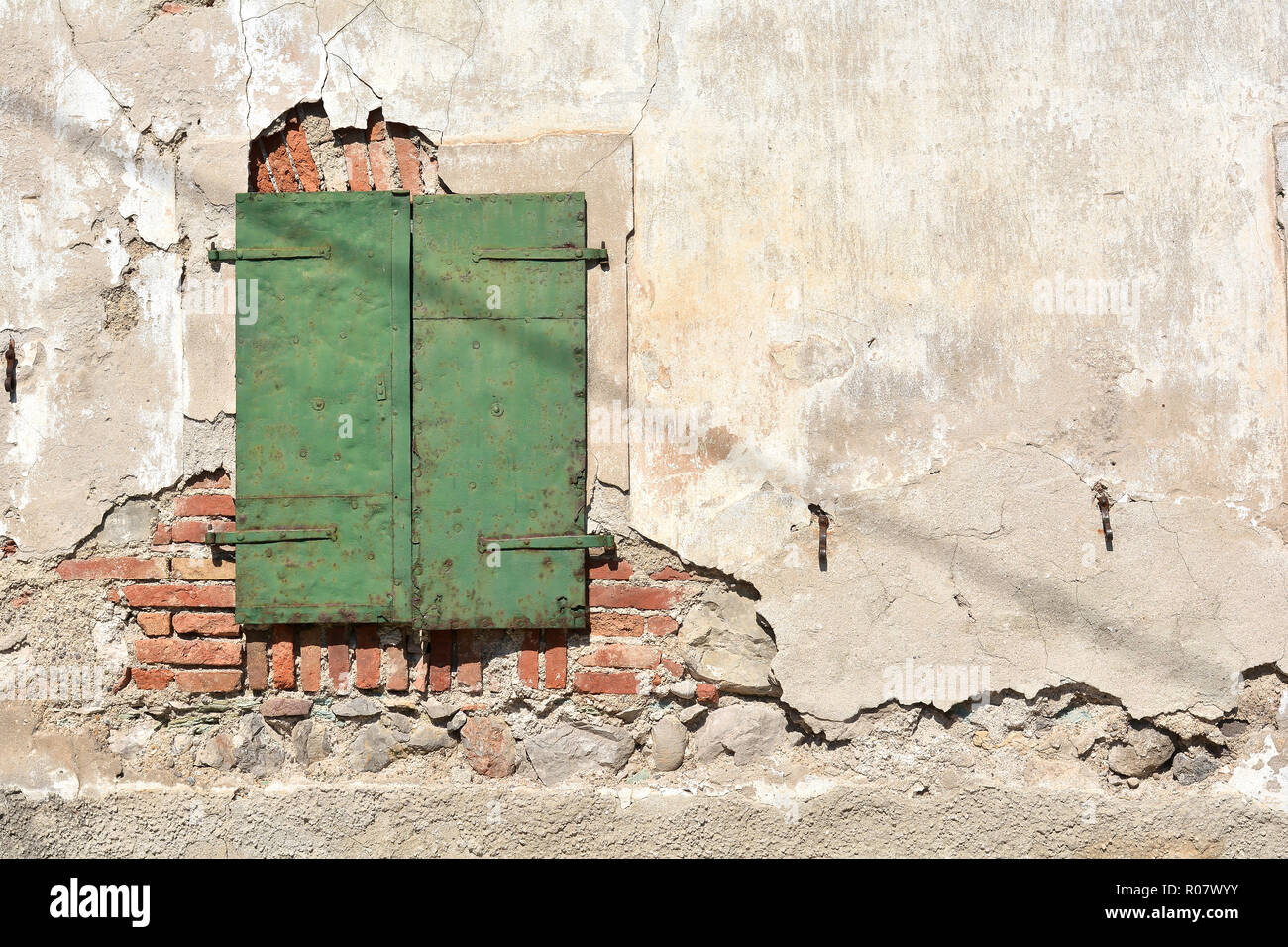 Broken Shutter High Resolution Stock Photography and Images - Alamy