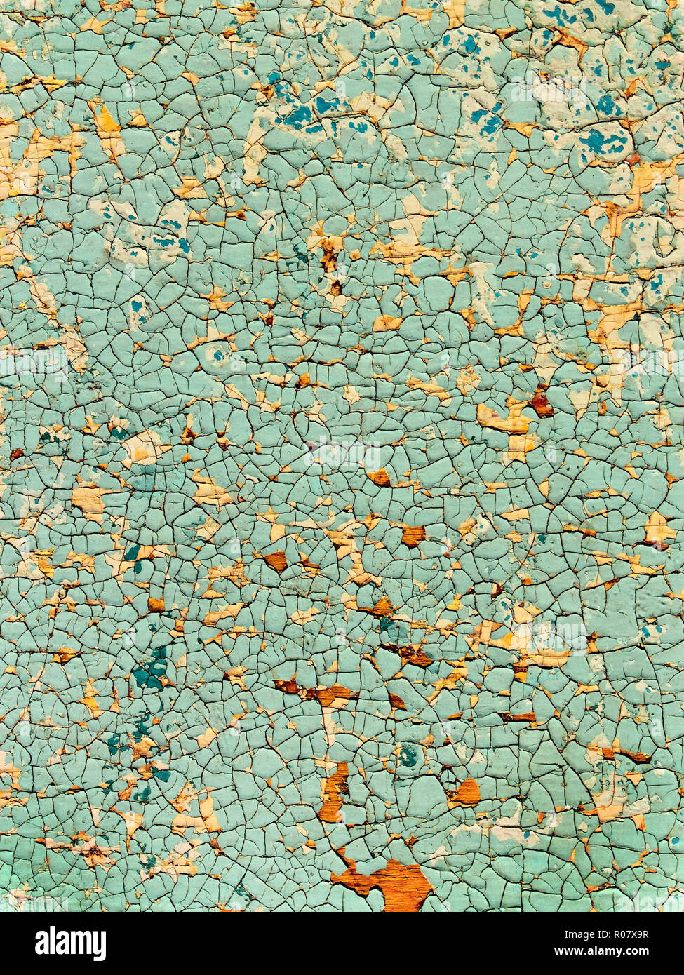 The old cracked painted surface. Colorful texture Stock Photo - Alamy