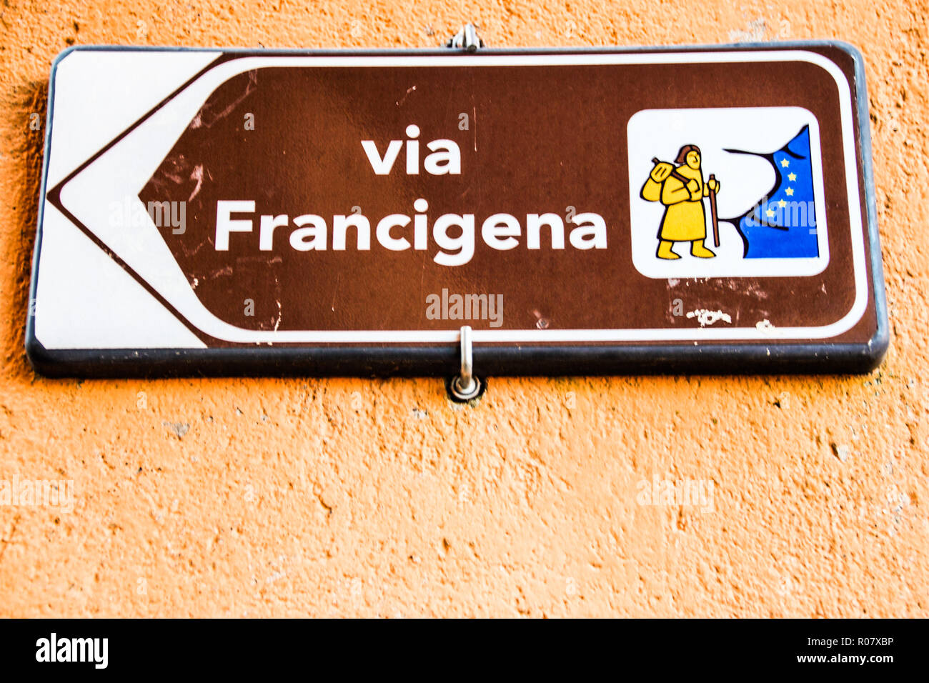 Via Francigena Stock Photos & Via Francigena Stock Images - Alamy