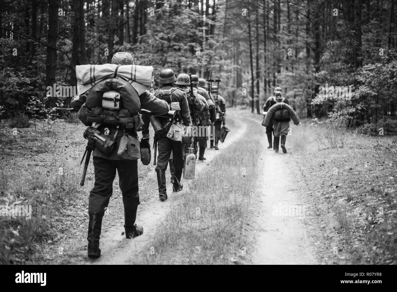 Ordinary infantry Black and White Stock Photos & Images - Alamy