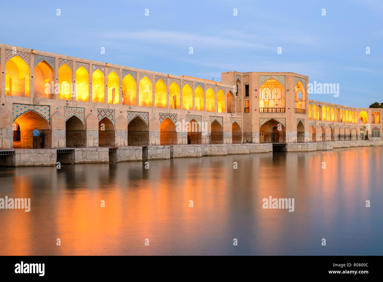Khaju-Bridge, Isfahan, Iran Stock Photo - Alamy