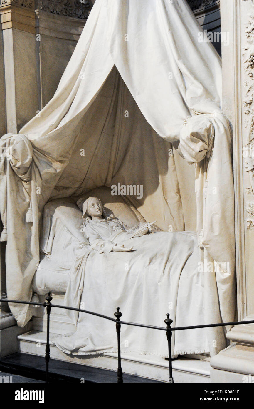 Italy, Lombardy, Arcore, Chapel of the Villa Borromeo d'Adda in memory ...