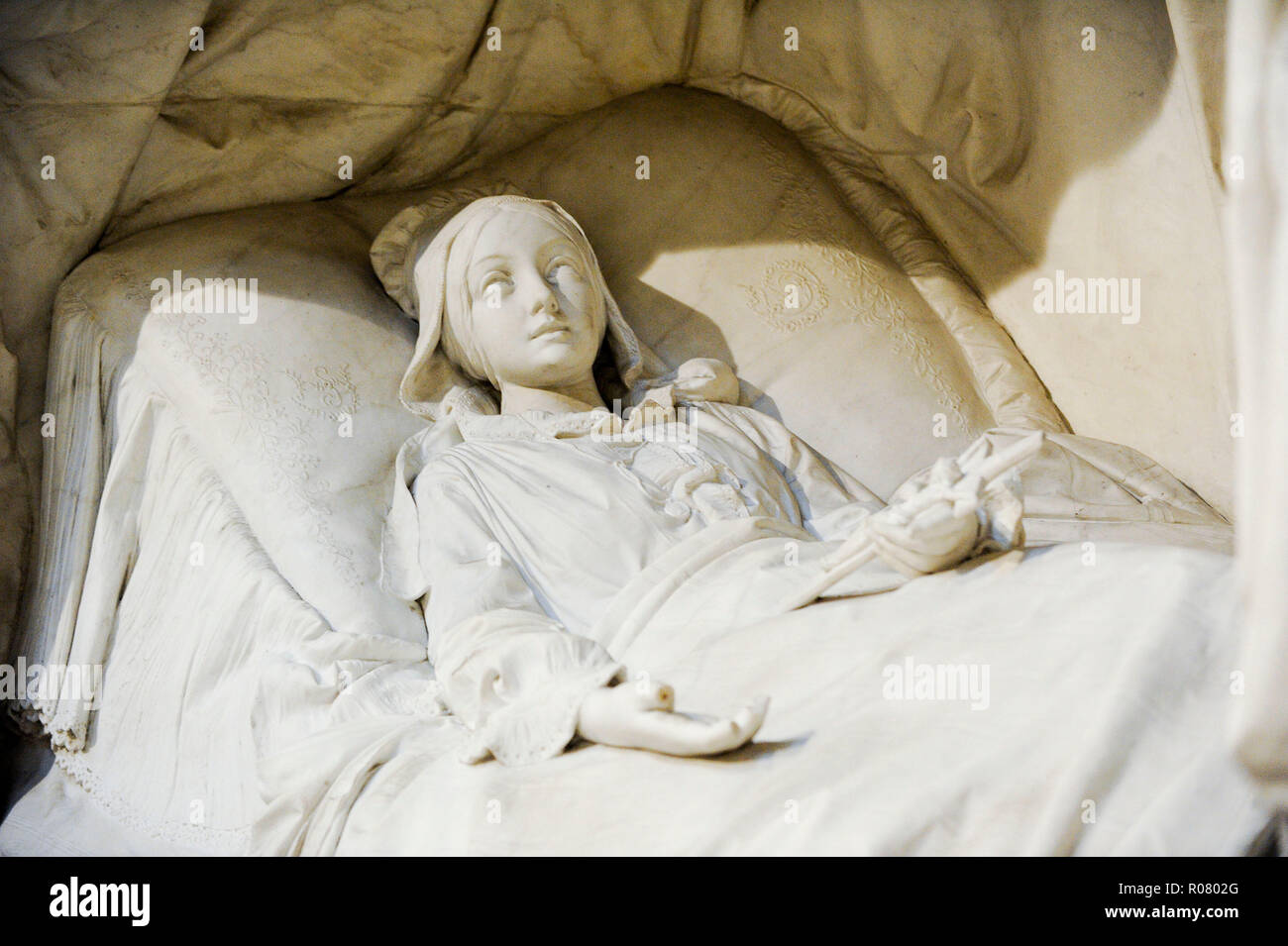 Italy, Lombardy, Arcore, Chapel of the Villa Borromeo d'Adda in memory ...