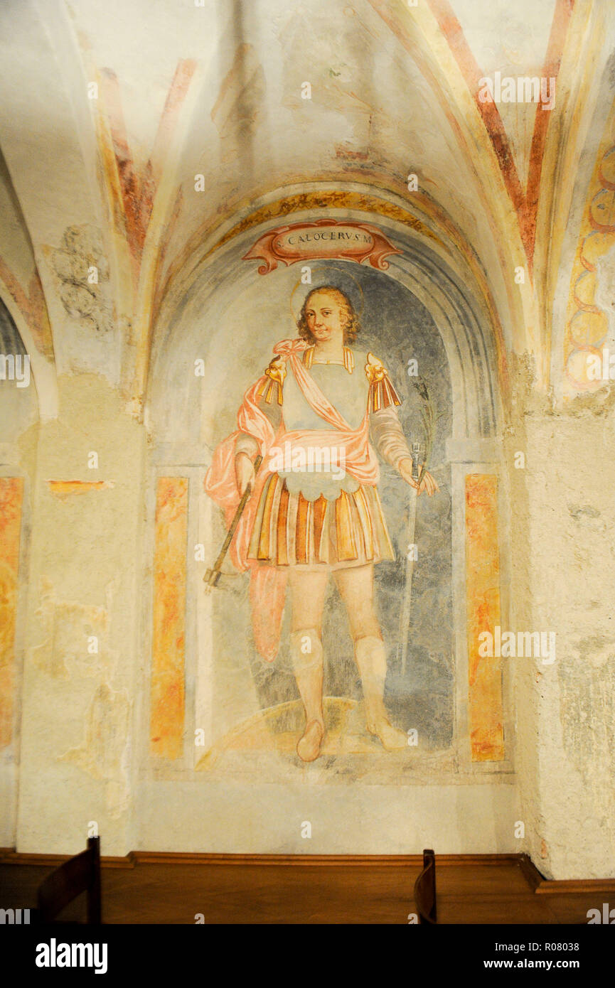 Italy, Lombardy, Civate, San Calocero church Stock Photo - Alamy
