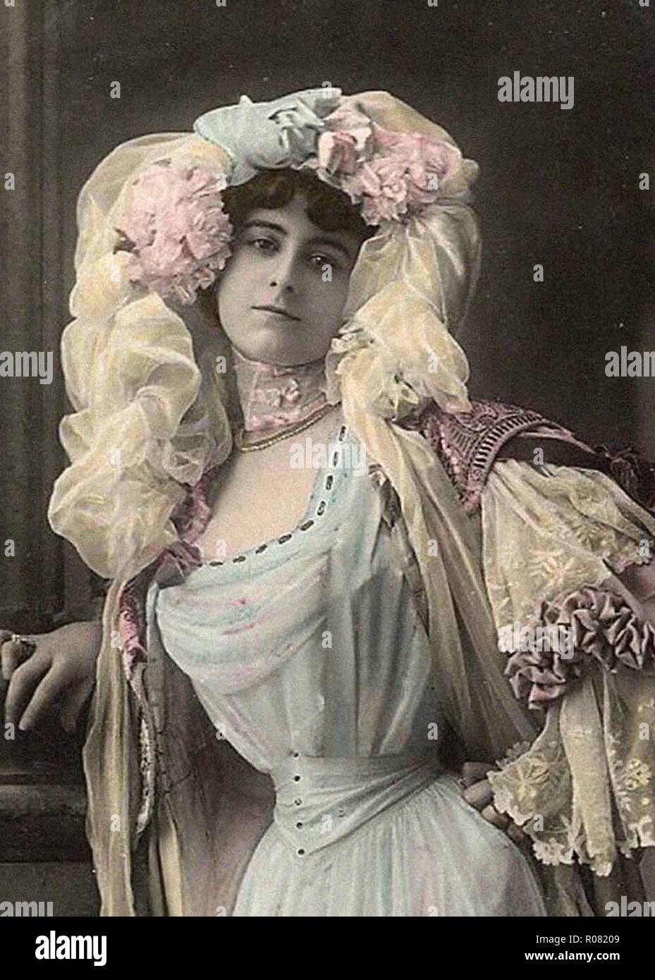 beautiful photo of a vintage victorian lady in period costume dress ...