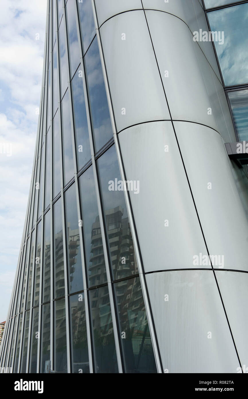 Torre hadid 185 m designed by zaha hadid hi-res stock photography and ...