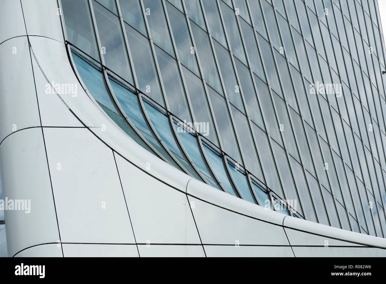 Torre hadid 185 m designed by zaha hadid hi-res stock photography and ...