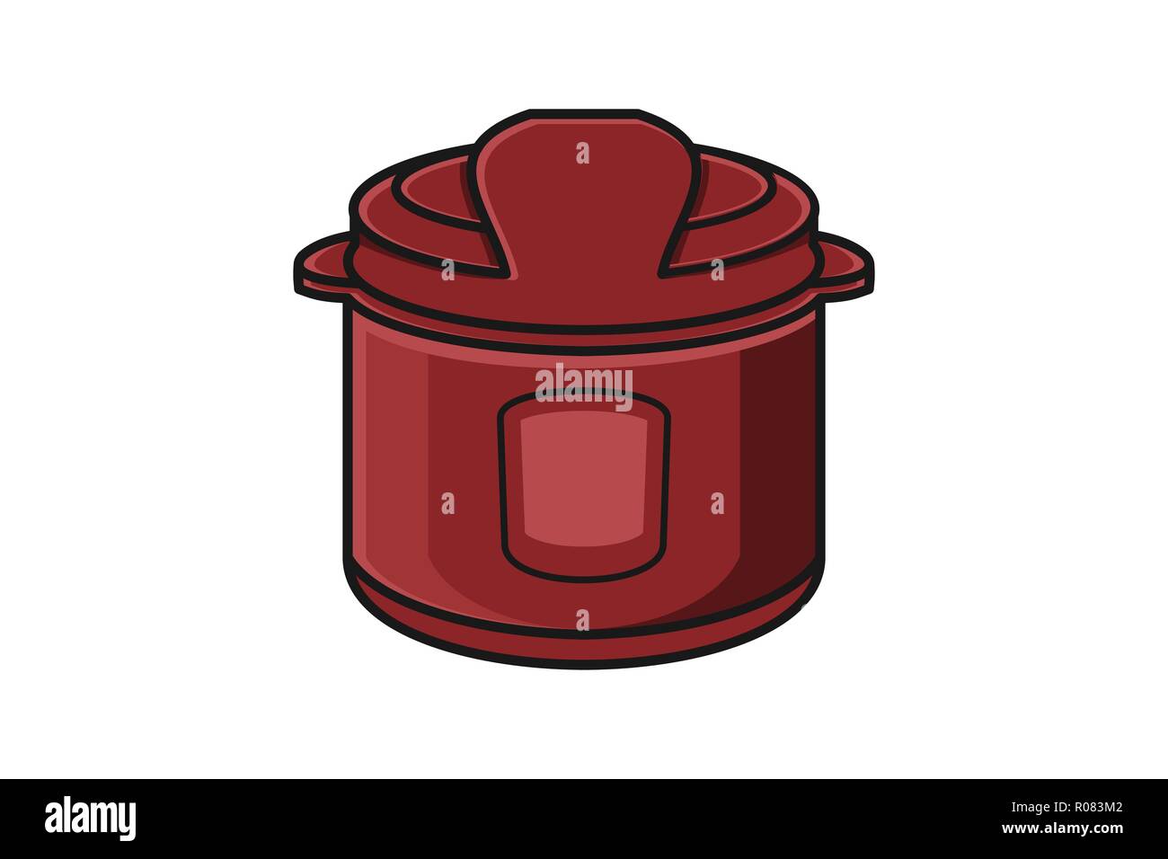 Rice Cooker Logo Designs Inspiration, Vector Illustration Stock Vector ...