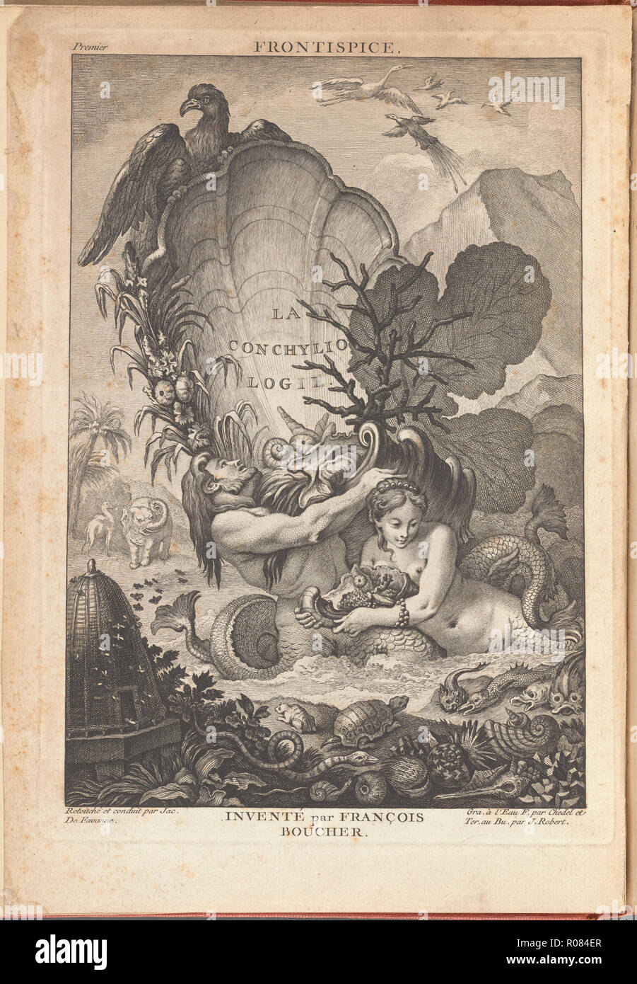 vintage illustration with a fantasy theme Stock Photo - Alamy