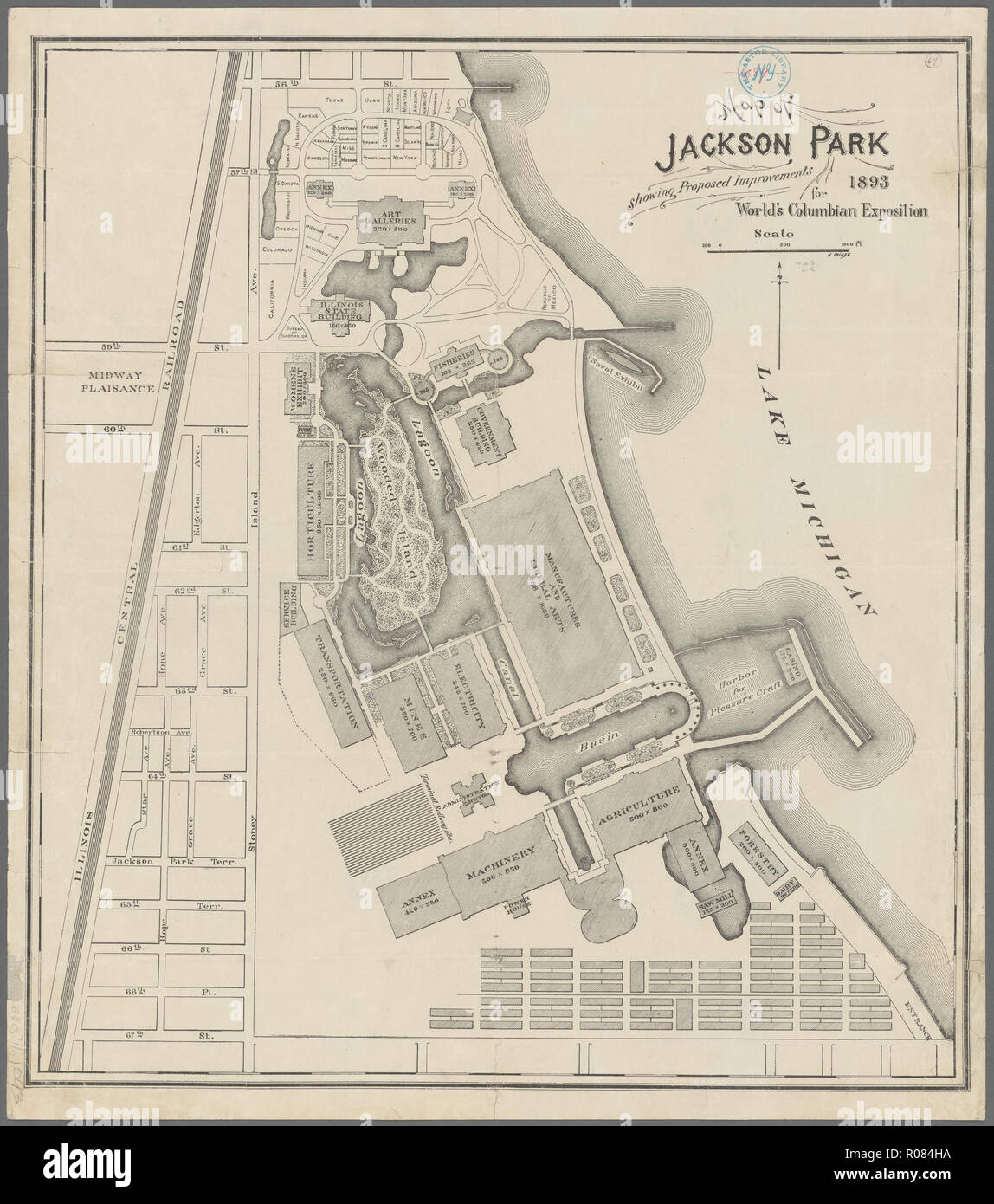 vintage landscape map Stock Photo - Alamy