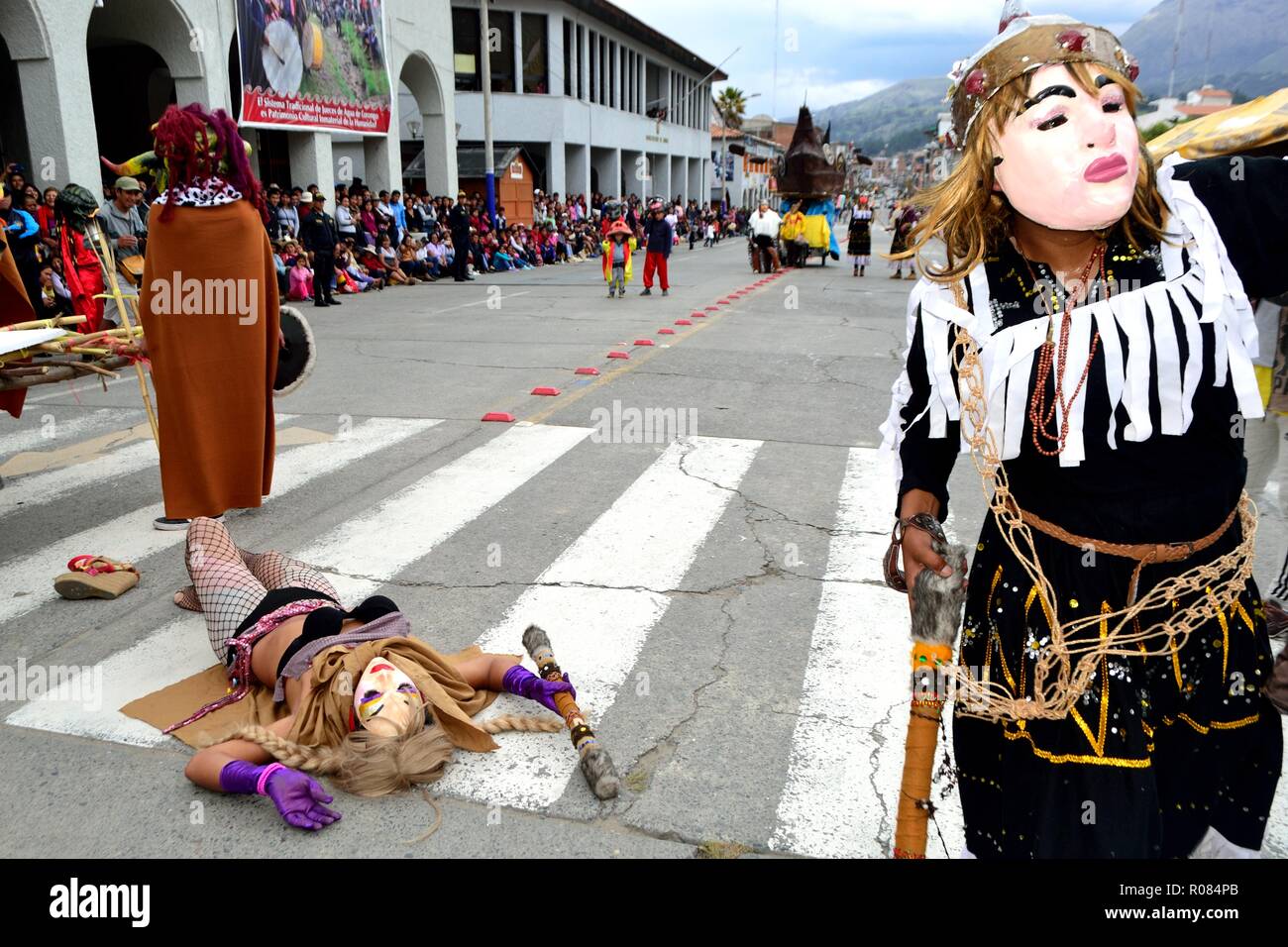 Viking Funeral - Virgen de la Candelaria - Carnival in HUARAZ ...