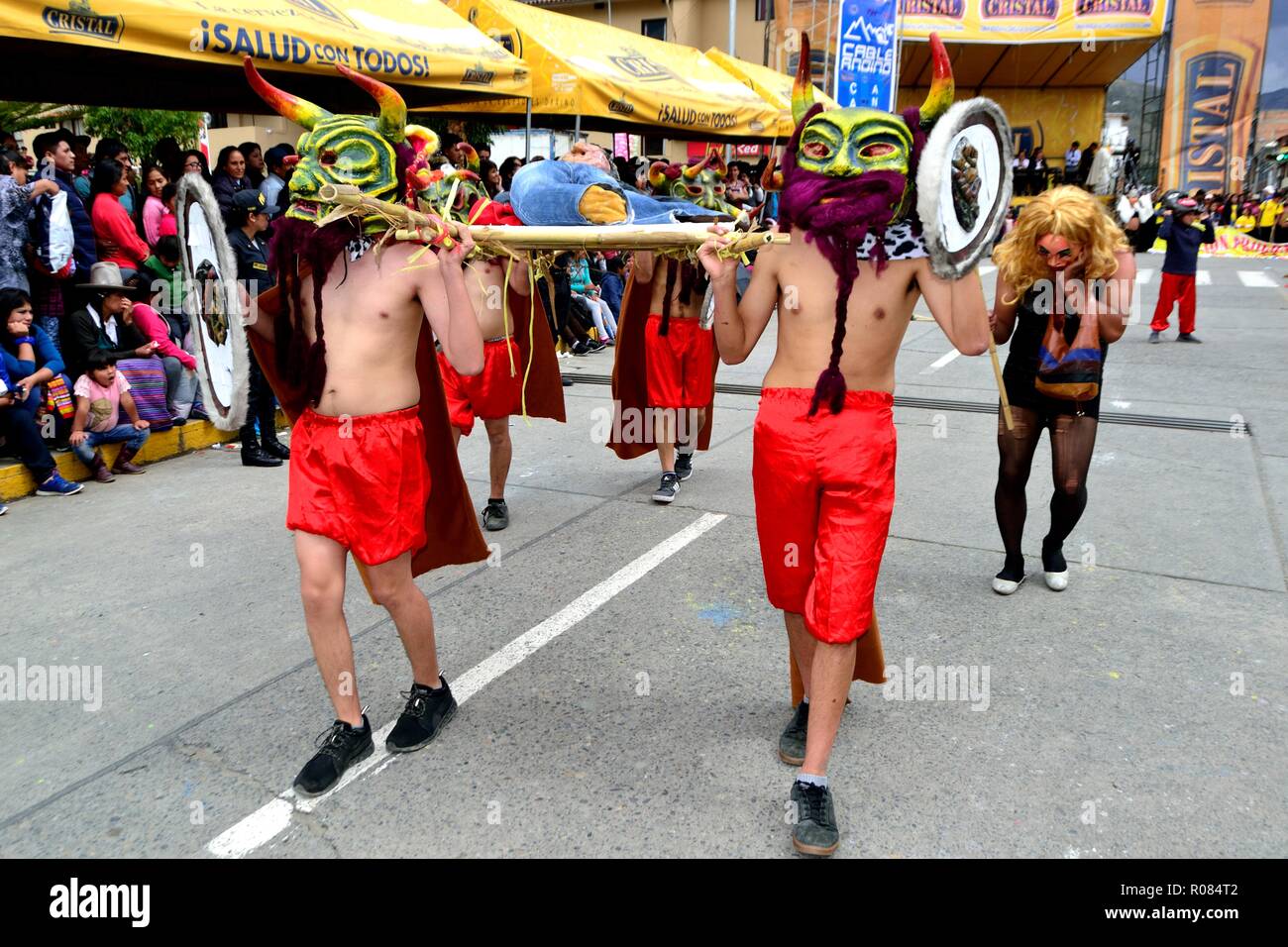 Viking Funeral - Virgen de la Candelaria - Carnival in HUARAZ ...