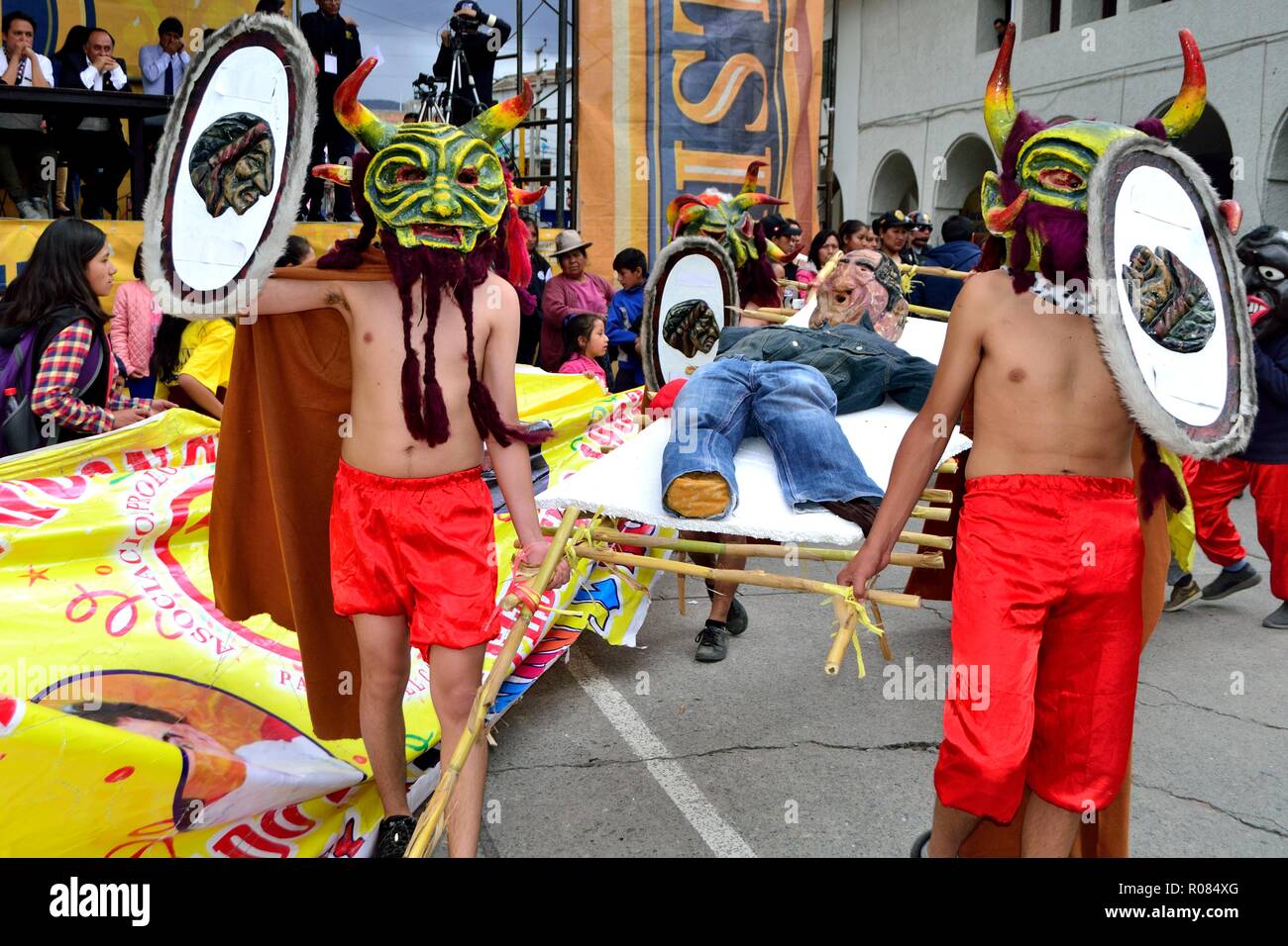 Viking Funeral - Virgen de la Candelaria - Carnival in HUARAZ ...