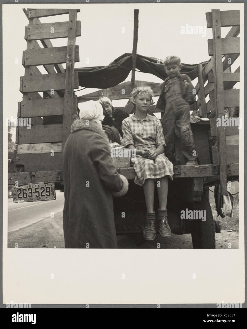 phot from the great depression in america around the 1930s Stock Photo ...