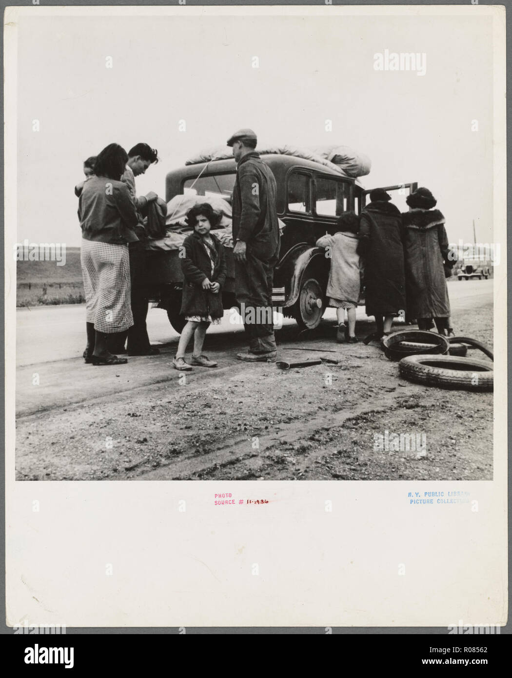 phot from the great depression in america around the 1930s Stock Photo ...