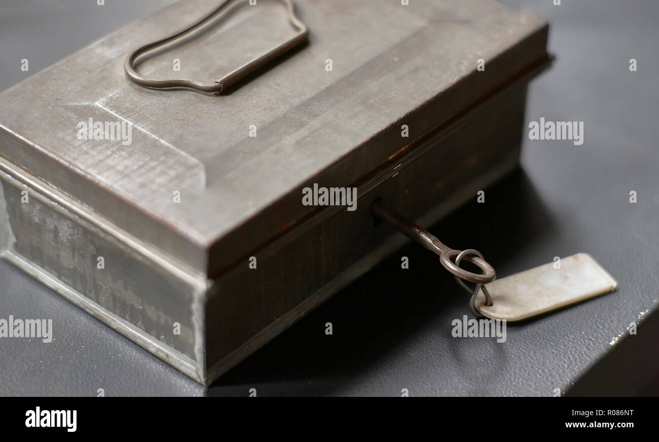 Secret chest with key lock: Vintage object to keep secrets and values ...