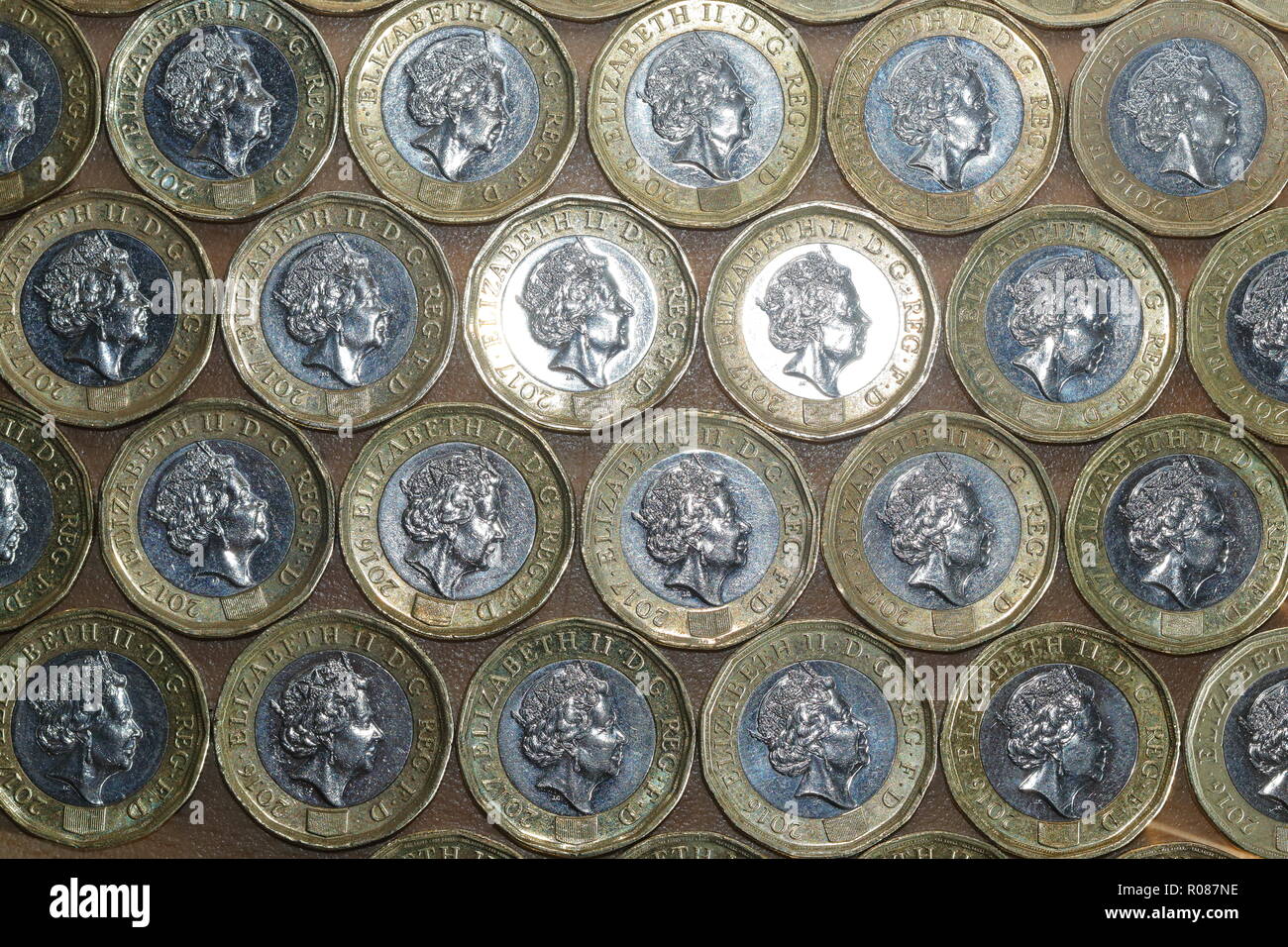 New shaped 1 pound hi-res stock photography and images - Alamy