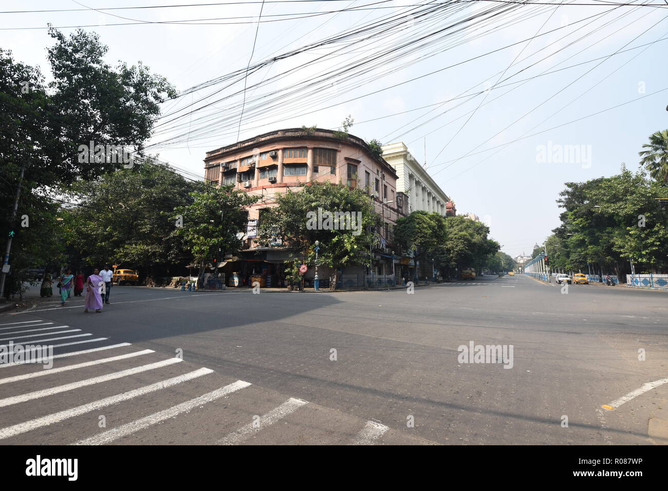 Netaji Subhas road junction, Dalhousie Square south-west, Kolkata ...