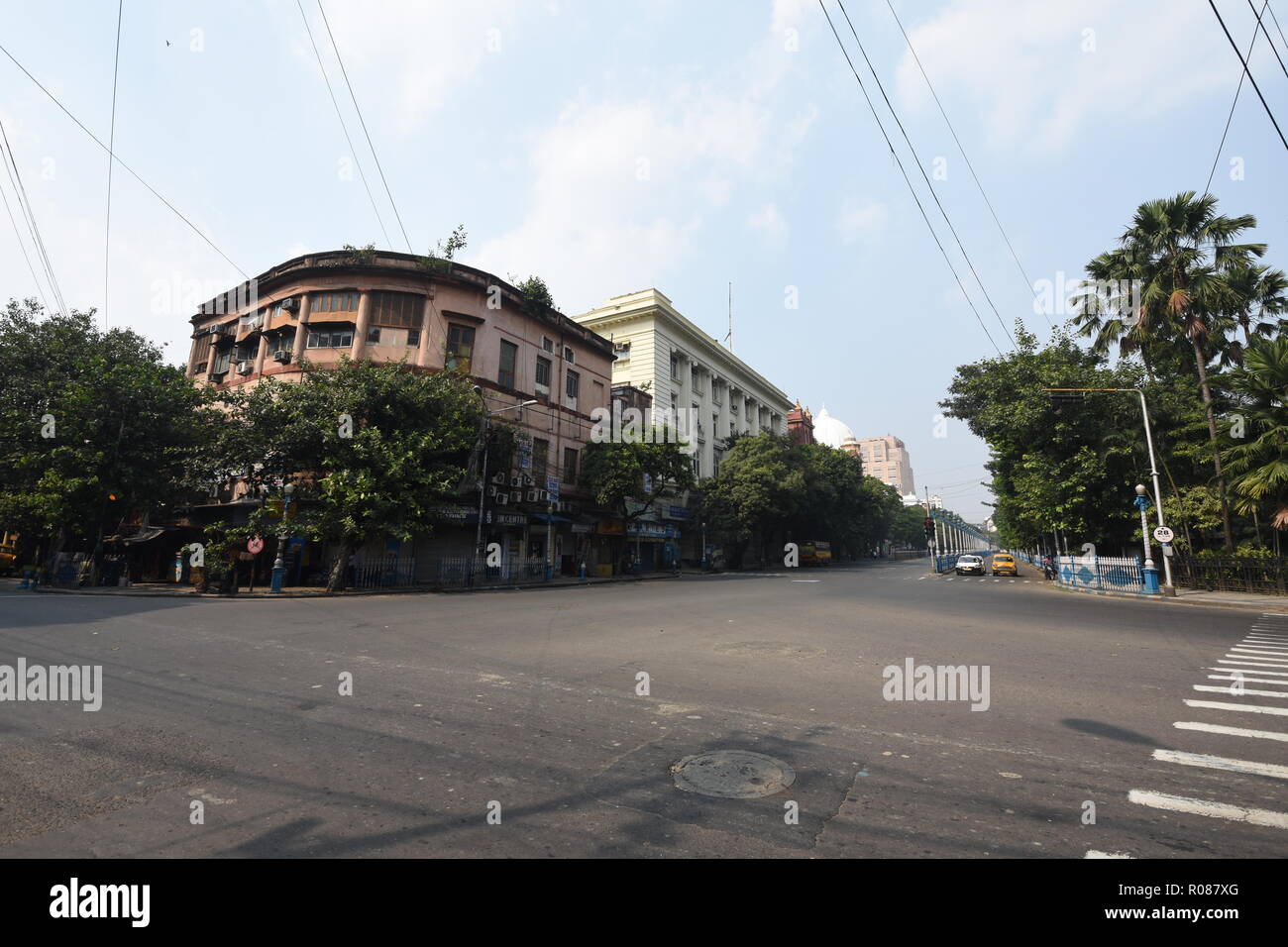 Netaji Subhas road junction, Dalhousie Square south-west, Kolkata ...