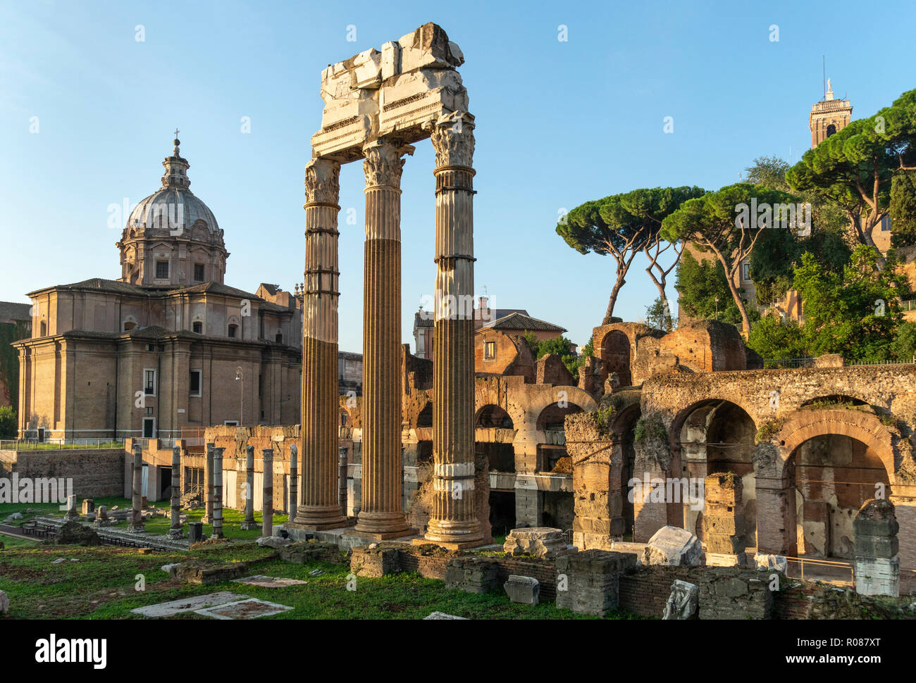 Forum Of Caesar High Resolution Stock Photography and Images - Alamy