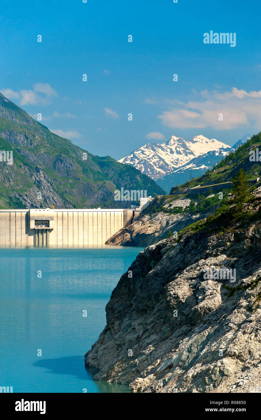 Chevril dam hi-res stock photography and images - Alamy